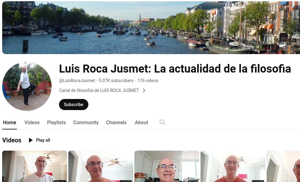 Luis Roca Jusmet: La actualidad de la filosofia – SEPFi